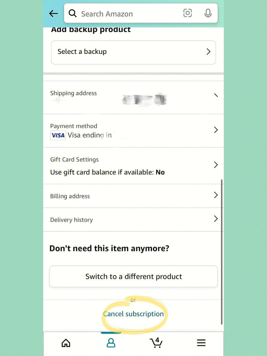 如何取消亚马逊Amazon自动续订商品(how to cancel Subscribe&Save) - 生活在美国